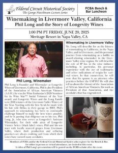 2025 Bench & Bar® Conference – Napa Valley - Federal Circuit Bar ...